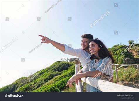 Babe Man Pointing Over Royalty Free Licensable Stock Photos Shutterstock