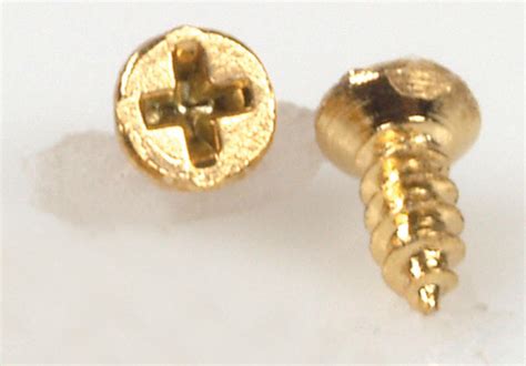 Small Brass Screws Dollhouse Building Supplies Dollhouse Miniatures Doll Supplies Craft