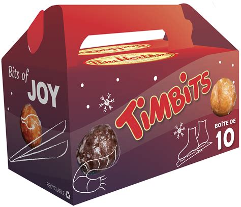 Packaging Design Timbit Box Redesign Behance