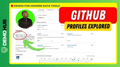 Github Profile Demo How To Generate An Amazing Profile ReadMe Demohub Dev YouTube