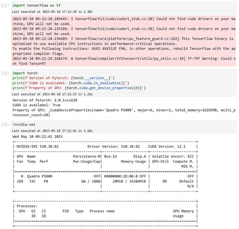 Jupyter In Docker Tensorflow Cannot Detector Gpu While Pytorch Can Jupyterlab Jupyter
