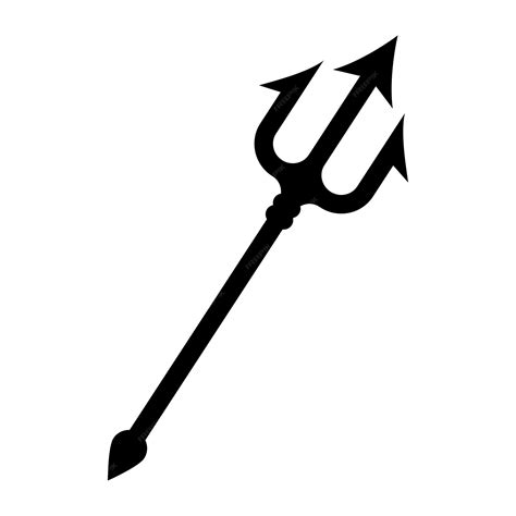 Premium Vector Trident Icon