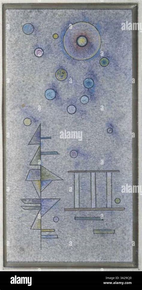 Kaum 1930 By Wassily Kandinsky Features Bold Geometric Shapes And