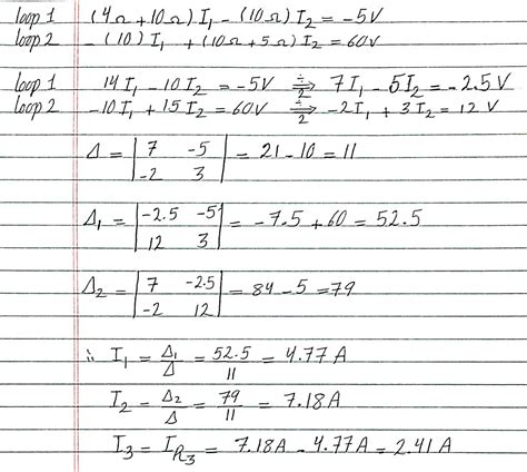 Methods Of Analysis Mesh Analysis Format Approach Dc Circuits