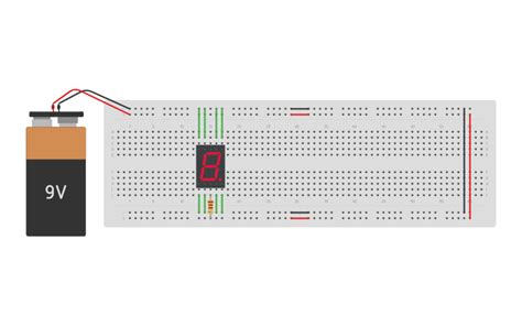 Circuit Design Display De 7 Segmentos Liceo Moderno Isaac Newton Tinkercad