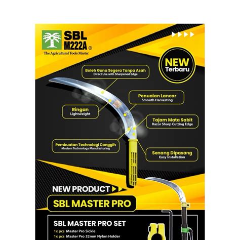 Sbl Master Pro Complete Setsabit Sawit Sblharvesting Sickle Sbl
