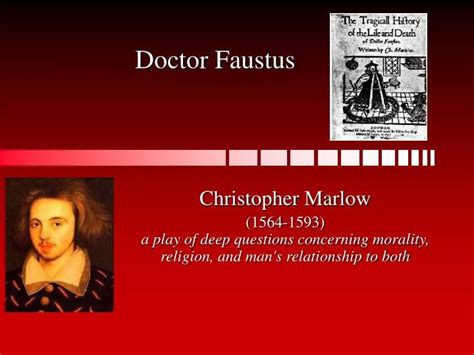 Ppt Doctor Faustus Powerpoint Presentation Free Download Id1715601
