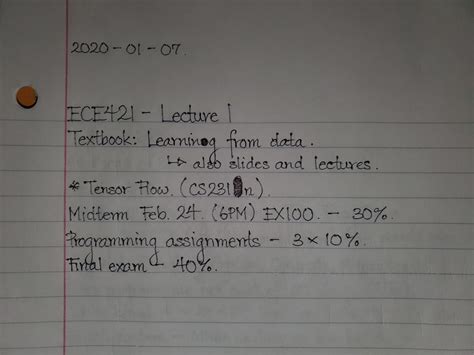 Ece421 Introduction To Machine Learning