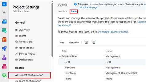 Configure Hierarchical Teams Azure Boards Microsoft Learn