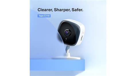 Tp Link Tapo C110 2k 3mp Indoor Wired Security Camera With Wi Fi Connectivity White Harvey
