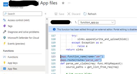 Function App Not Showing Up On List Of Functions After Deployment From