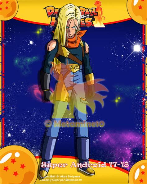 Dbh Super Android 17 18 By Metamine10 On Deviantart
