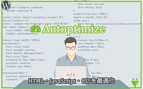 Autoptimizeの使い方・設定方法【html・javascript・cssを最適化するwordpressプラグイン】 アクセス中古ドメイン