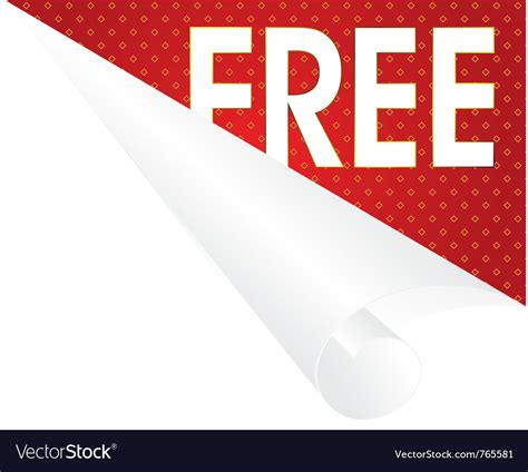 Free Label Paper Royalty Free Vector Image Vectorstock
