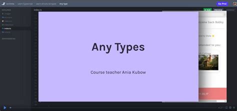 Sreejit Sengupta On Linkedin Learning Typescript Any The Most