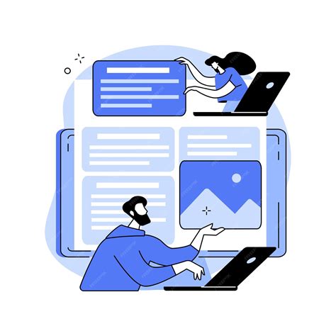 Premium Vector Shared Document Abstract Concept Vector Illustration