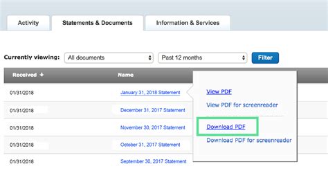 How To Download Your Bank Of America Bank Statement