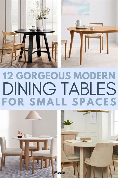 Modern Dining Table For Small Spaces At Maddison Cadman Blog