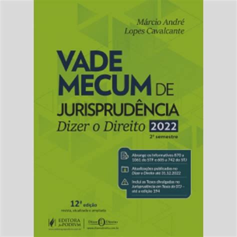 Vade Mecum De Jurisprudência Retoedu