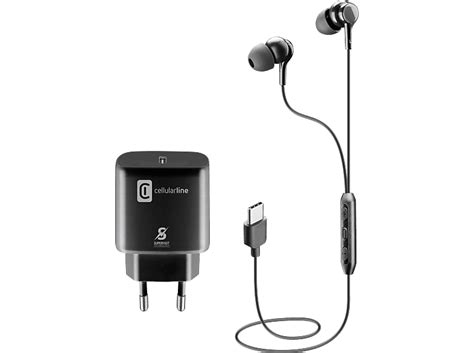 CELLULAR LINE Set CHARGE MUSIC KIT Aus In Ear Headset Und Reiselader Online Kaufen MediaMarkt