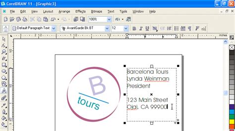 Getting Started With CorelDRAW 11