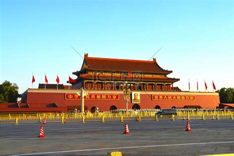 北京天安门城楼高清摄影大图 千库网