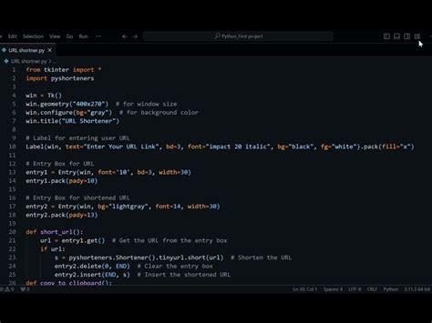 Ayat Talib On Linkedin Projectcompletion Urlshortener Codexcue Pythondevelopment Pyshortener