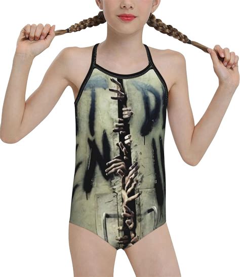 Longxiakou Longxiakou Walking Dead Tv Show Mädchen Kinder Badeanzug Sommer Einteiler Bademode