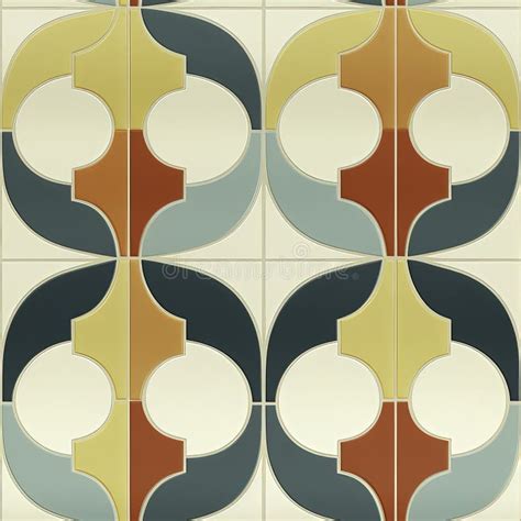 Seamless Abstract Geometric Pattern Tile Stock Illustration Illustration Of Fabric Vector