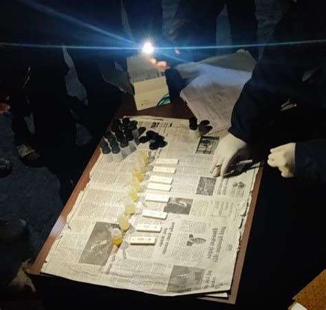 लागुऔषध सेवन गरी सवारी साधन चलाउने ४ जना चालक पक्राउ