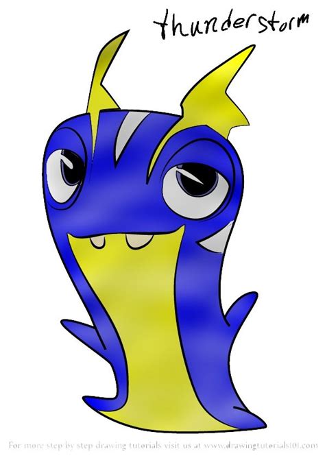 How To Draw Slugterra Tazerling