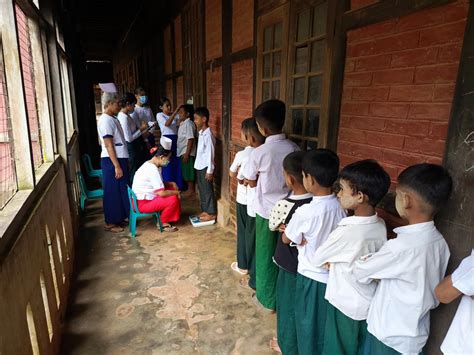 မင်းလှမြို့တွင် ၂၀၂၄ ၂၀၂၅ ပညာသင်နှစ်၊ ကျောင်းကျန်းမာရေး သီတင်းပတ်လှုပ်ရှားမှုများဆောင်ရွက