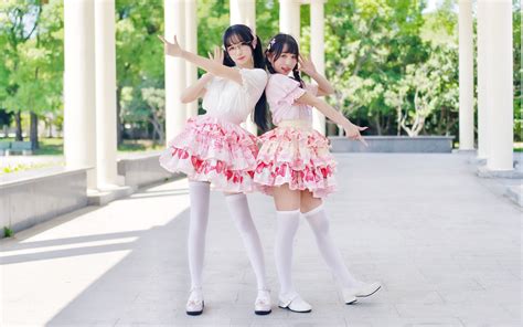 这么可爱的小女孩居然有两个 ~starry Sky☆parade 小份夹心呐呐酱w 小份夹心呐呐酱w 哔哩哔哩视频