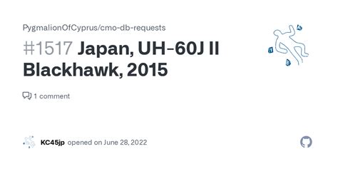 Japan Uh 60j Ii Blackhawk 2015 · Issue 1517 · Pygmalionofcypruscmo