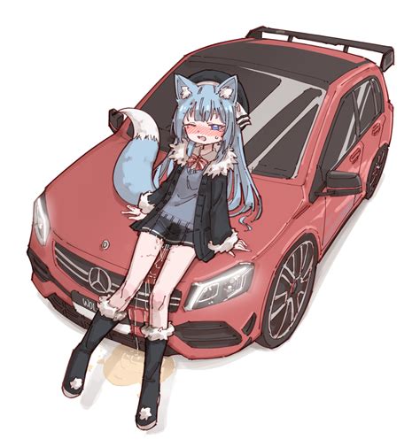 Not In Front Of The Car Omorashi Artwork Omorashi