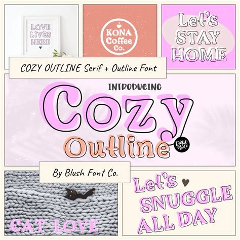 Kh New Retro Outline Font Masterbundles