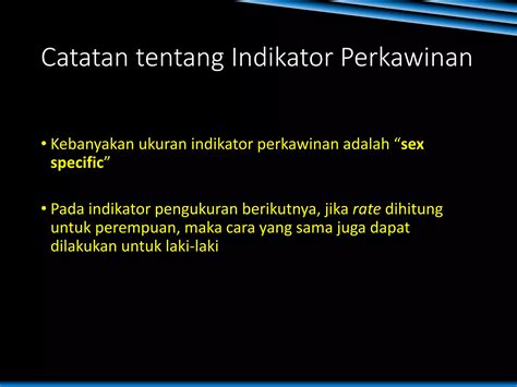 4 Indikator Perkawinan And Perceraian Pdf