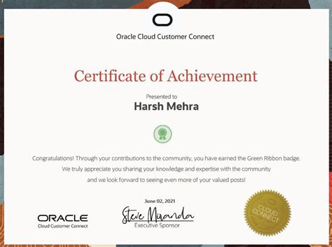 Harsh Mehra On Linkedin Oracle