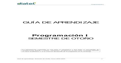 GuÍa De Aprendizaje · Lenguaje De Programación C Por Su Gran Potencia Flexibilidad Y ámbito De