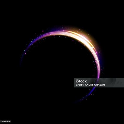 추상적인 빛의 움직임과 속도 흰색 컬러 반짝임 가벼운 일상의 빛나는 효과 반원형 파동 가벼운 트레일 곡선 소용돌이 자동차 헤드 라이트 백열 광섬유 Png 곡선에 대한 스톡