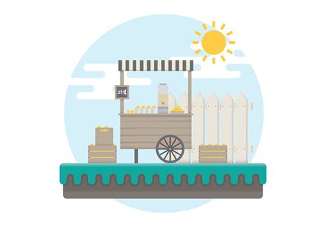 Lemonade Stand 114804 Vector Art At Vecteezy