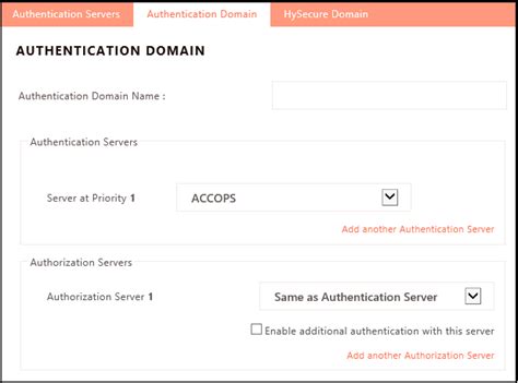 Authentication Domain Accops HySecure 5 4 Knowledge Center