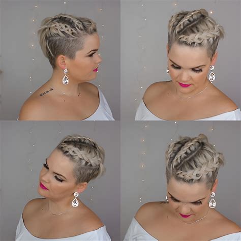 22 Beautiful Braided Hairstyles For Pixie Cuts