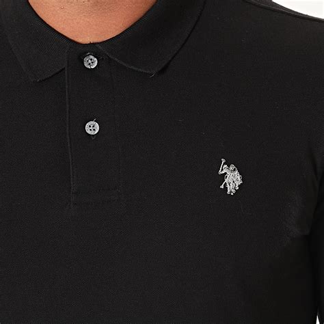 Us Polo Assn Polo Manches Longues Institutional Noir
