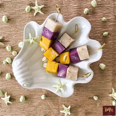 ขนมบ้านแม่ปุ๊ก ขนมฟักทอง ขนมกล้วย และขนมมันม่วง