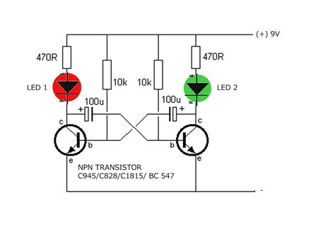 Untuk Pemula For Beginer Plip Plop Circuit Rangkaian Lampu Nyala