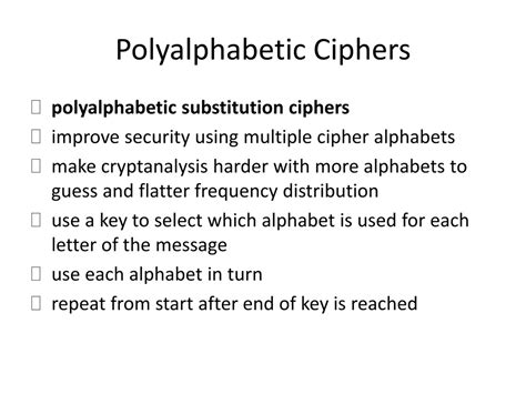 Ppt Substitution Ciphers Powerpoint Presentation Free Download Id9146673