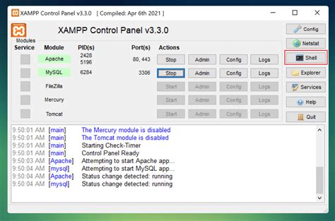 Configuración de contraseñas y permisos en phpMyAdmin Norvic Software