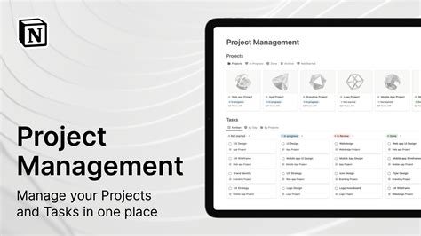 Free Project Management Notion Template Solt Wagner