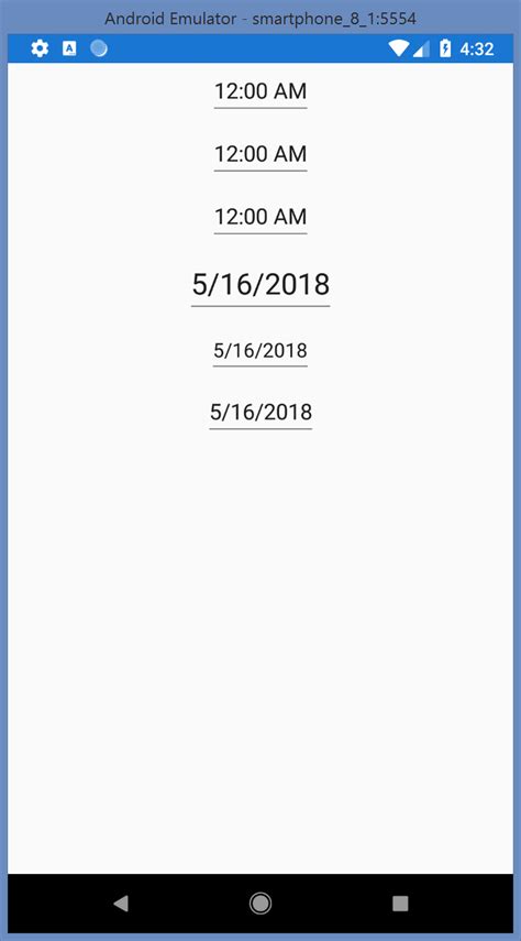TimePicker Ignores FontSize Setting On Android Issue Xamarin Xamarin Forms GitHub